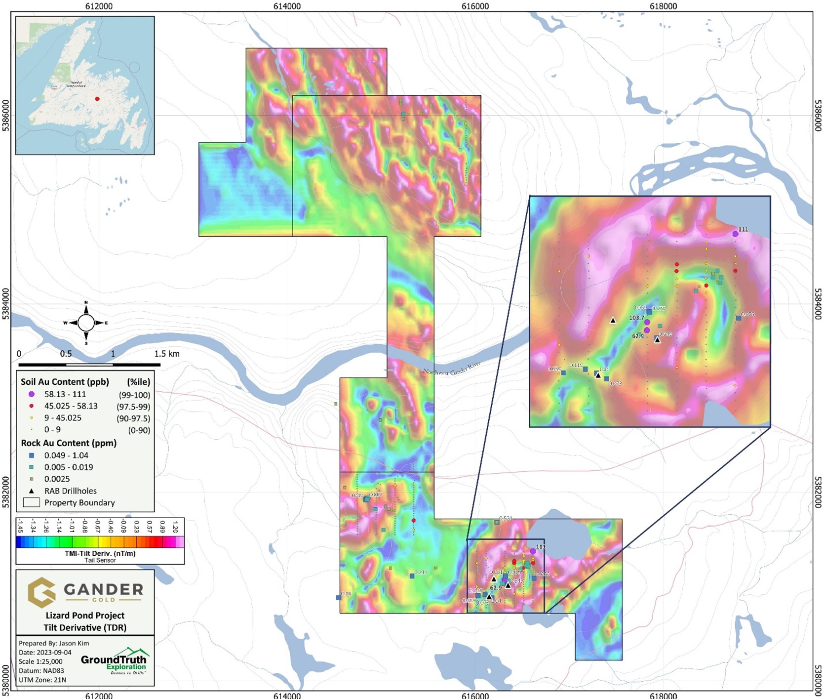 Gander Gold Completes Phase 1 RAB Drill Program at Gander South ...